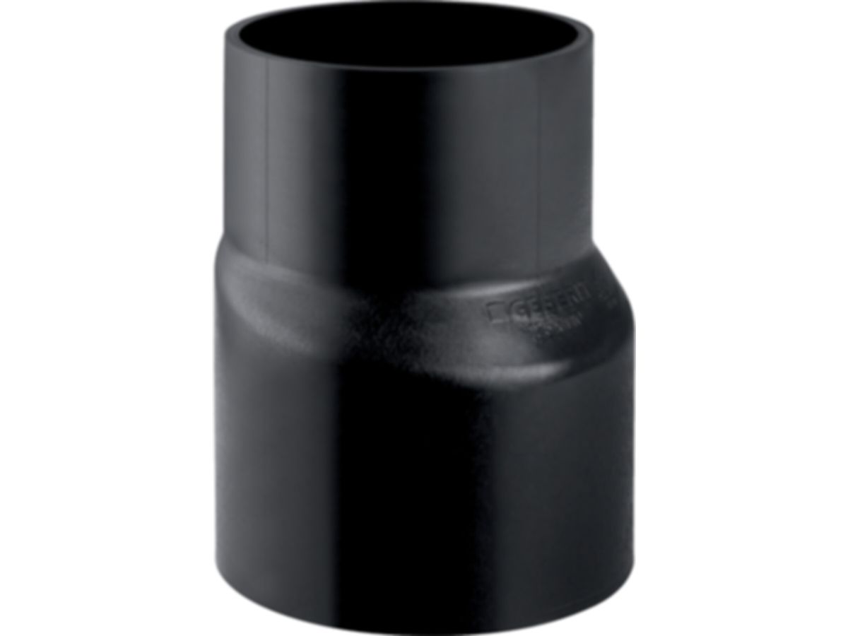 Reduktion exzentrisch lang 369.587.16.1 d 160/125mm - Schwarz Stahl AG ...