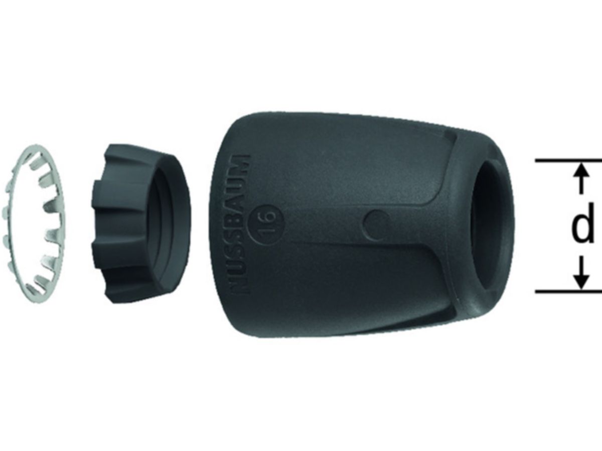 Verbindungssets NUSSBAUM Optiflex-Profix - Schwarz Stahl AG, Lenzburg