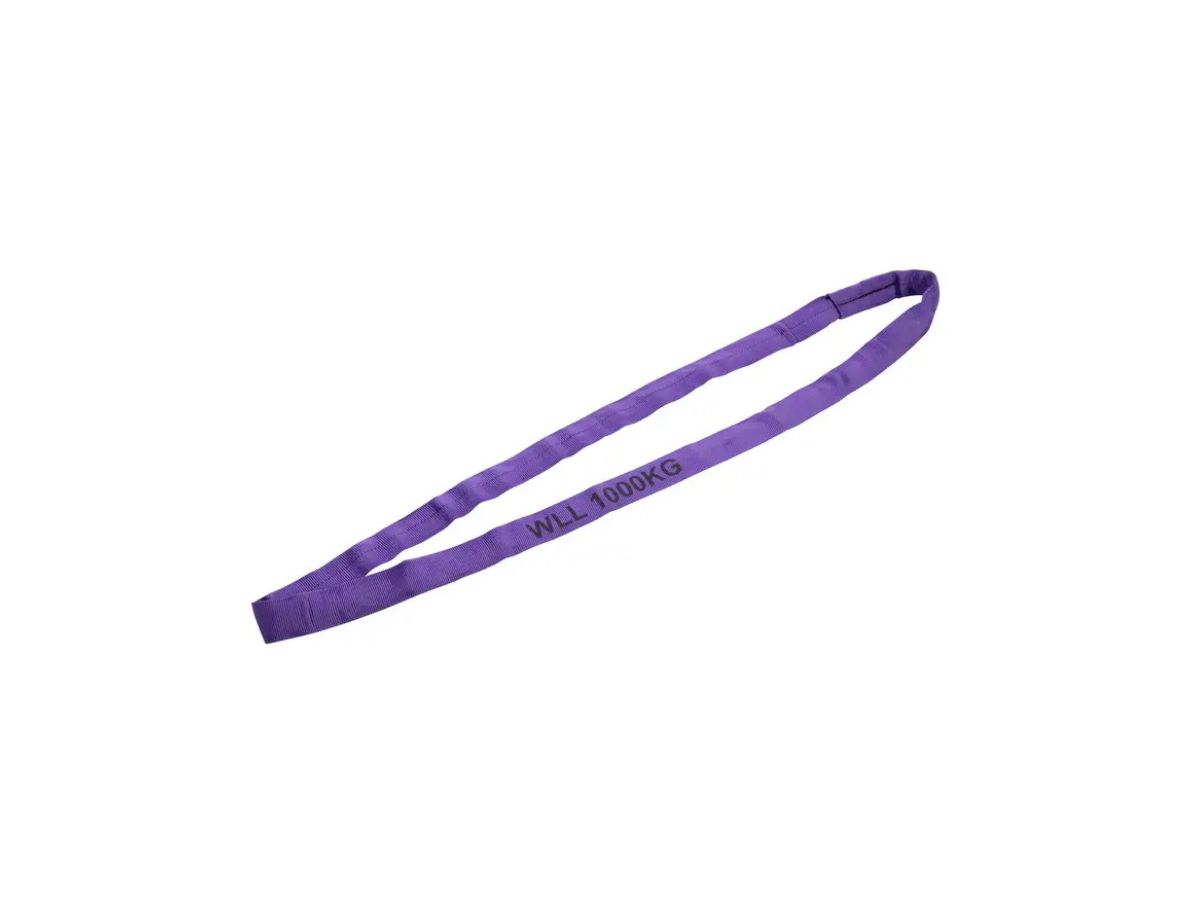 SPANSET Rundschlinge, Economy Violett, L=1.5m, U=3.0m, Tragkraft 1t ...