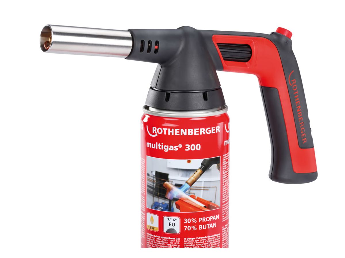 ROTHENBERGER Weichlötbrenner Rofire 4 Piezo Piezo-Zündung, inkl ...