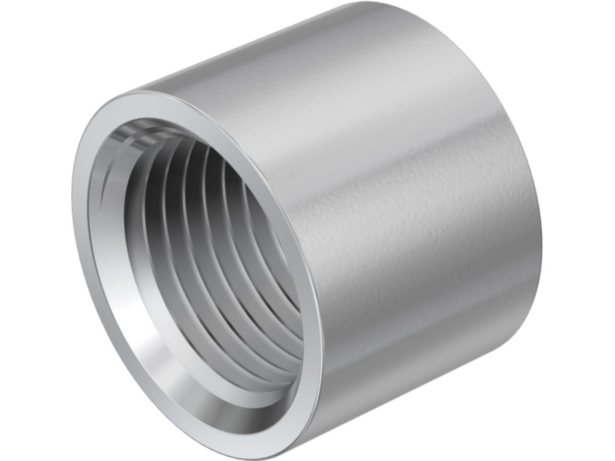 Muffe 1/2" 52810 - Schwarz Stahl AG, Lenzburg