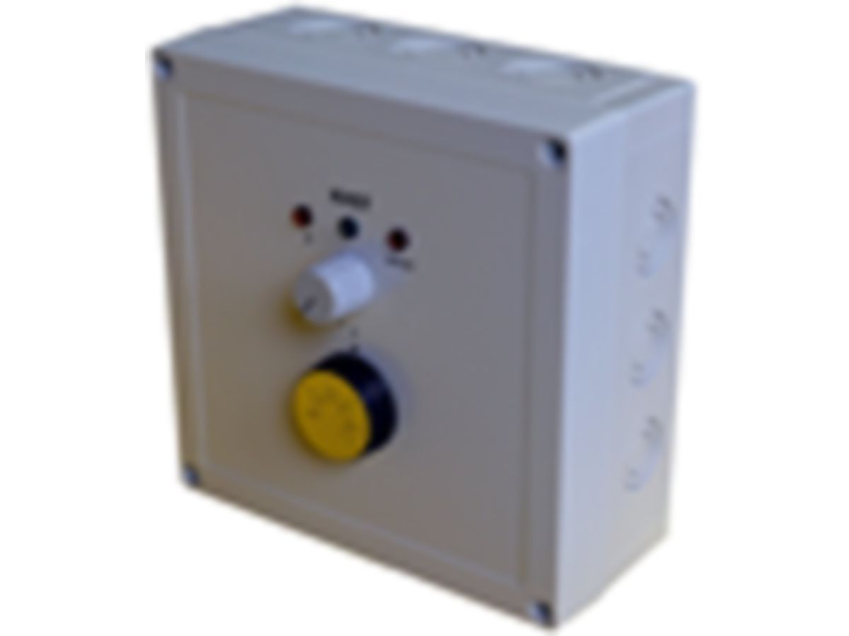 Kompakt-2-Stufen-Schalter mit integriertem Thermostat GTR - Schwarz ...