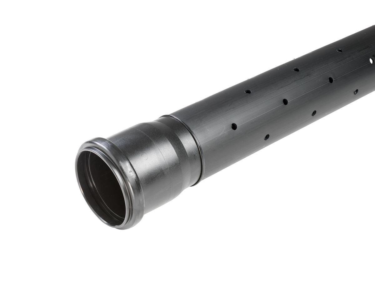NW: 125mm SN 4 L: 6m, gemufft - Schwarz Stahl AG, Lenzburg