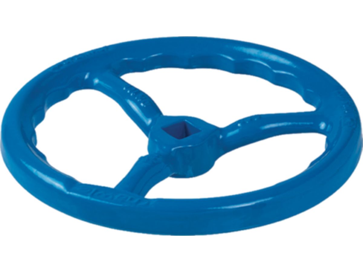 Handrad EWS-beschichtet 7800 DN 50 d 160mm - Schwarz Stahl AG, Lenzburg