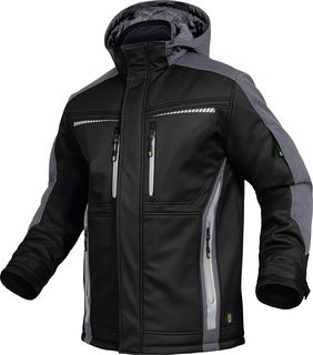Leib Wächter Softshell Jacke - Schwarz Stahl AG, Lenzburg