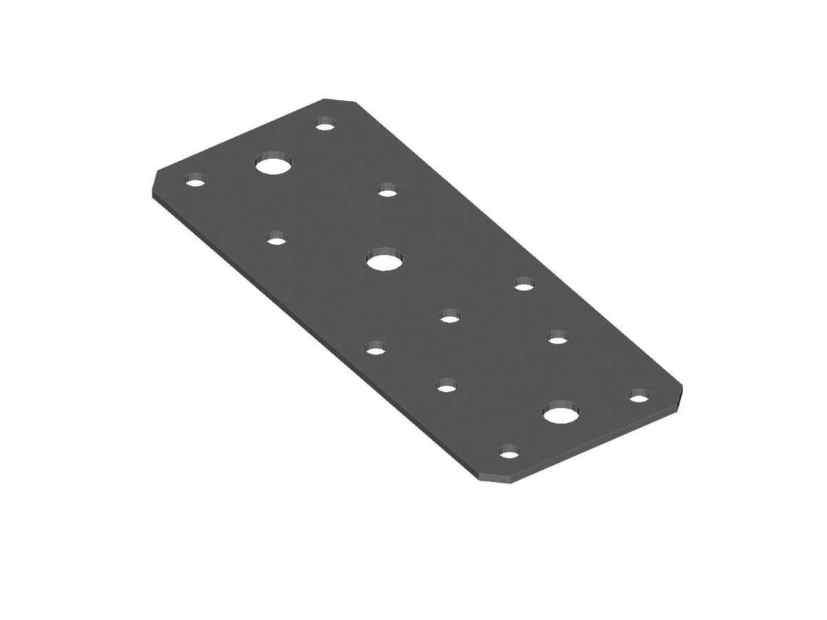 SIMPSON FLV Flachverbinder 40x100x2.5mm, verzinkt - Schwarz Stahl AG ...
