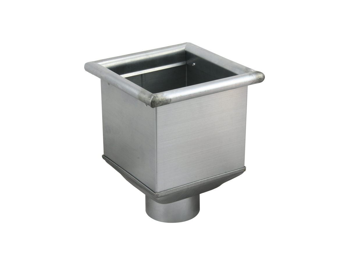 Rinnenkasten o/Stern 180/100 mm 156 Wulst 4-seitig "Piccolo" - Schwarz ...