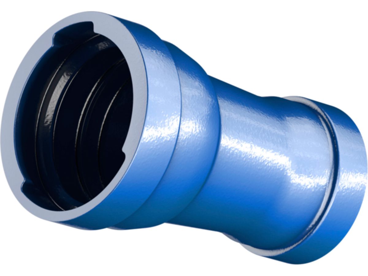 Muffe-Muffe-Reduktion MMR VRS-T Epoxy DN 250/150 - Schwarz Stahl AG ...