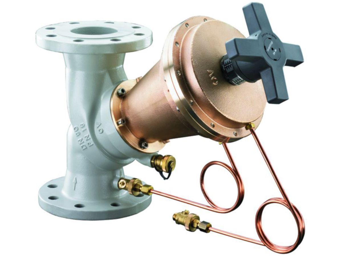 Differenzdruck-Regler OVENTROP Hydromat DFC - Schwarz Stahl AG, Lenzburg