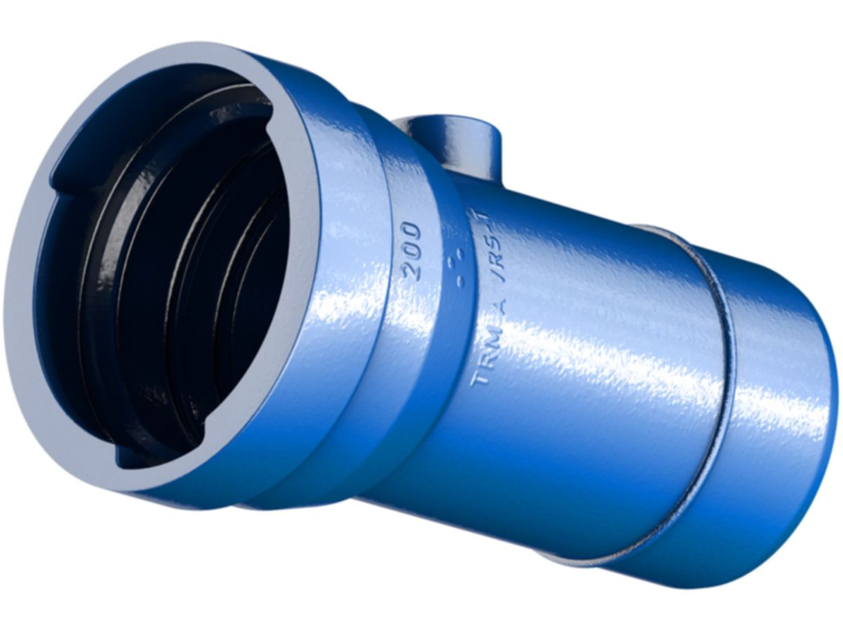 "Anschlussstück mit 2"" Abgang VRS-T" DN 100 - Schwarz Stahl AG, Lenzburg