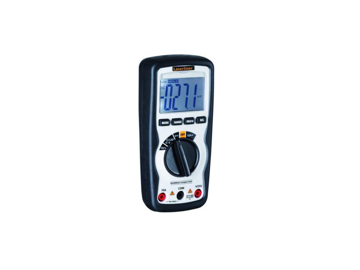 LASERLINER Multimeter, alle Funktionen MulitMeter-Compact, mit 2 ...