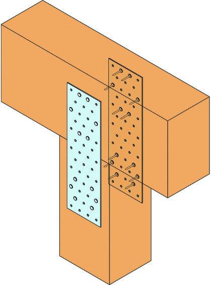 SIMPSON NP Lochplatten BxL=100x300x2mm - Schwarz Stahl AG, Lenzburg