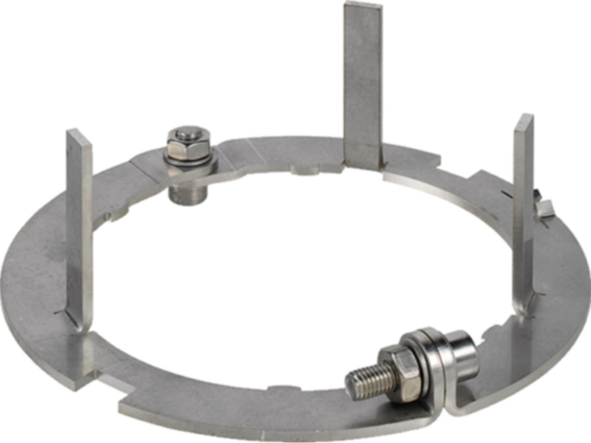 Fundamentringhalter HAWLE N570 - Schwarz Stahl AG, Lenzburg