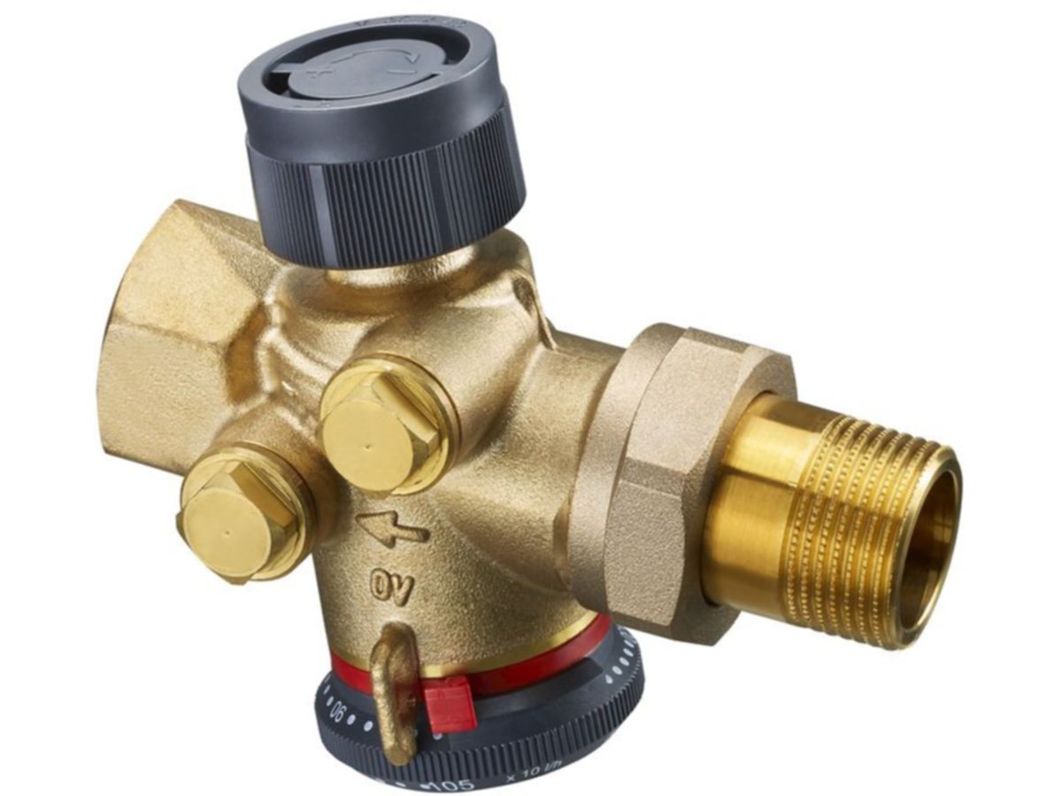 Regulierventil Cocon QTZ o/Messventil PN 16 1/2" 30- 210 l/h 114 55 04 - Schwarz Stahl AG, Lenzburg