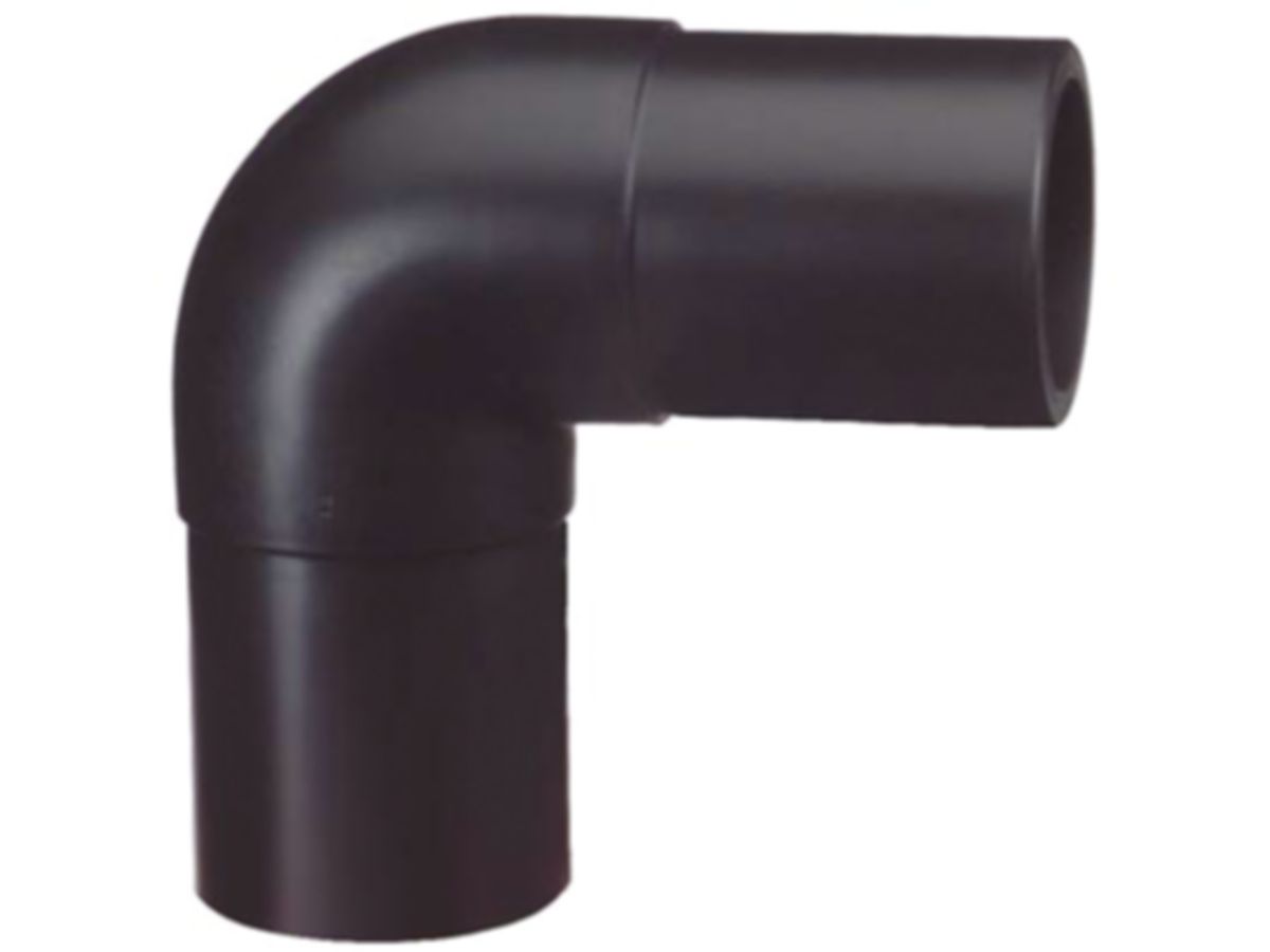 Winkel 90° PE100 S8 PN 10 d 180mm 753 100 818 - Schwarz Stahl AG, Lenzburg