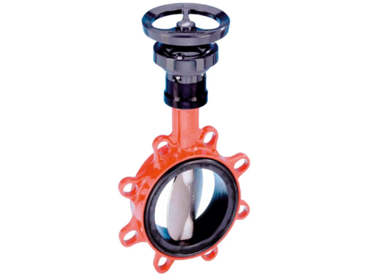 Absperrklappe Boax-S m/Getriebe -20 bis +130°C PN 6/10/16 DN 125 ...