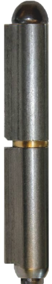BRINER Anschweissrollen Typ 21, Stahl loser Dorn DxL= 20x150mm, blank ...