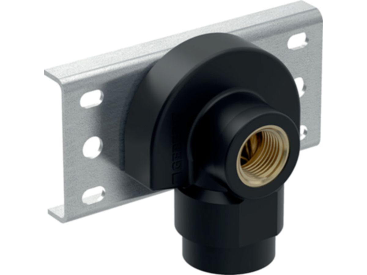 Anschlusswinkel 90° einfach 1/2"- MF1/2" mit Aussengewinde 632.861.00.2 ...